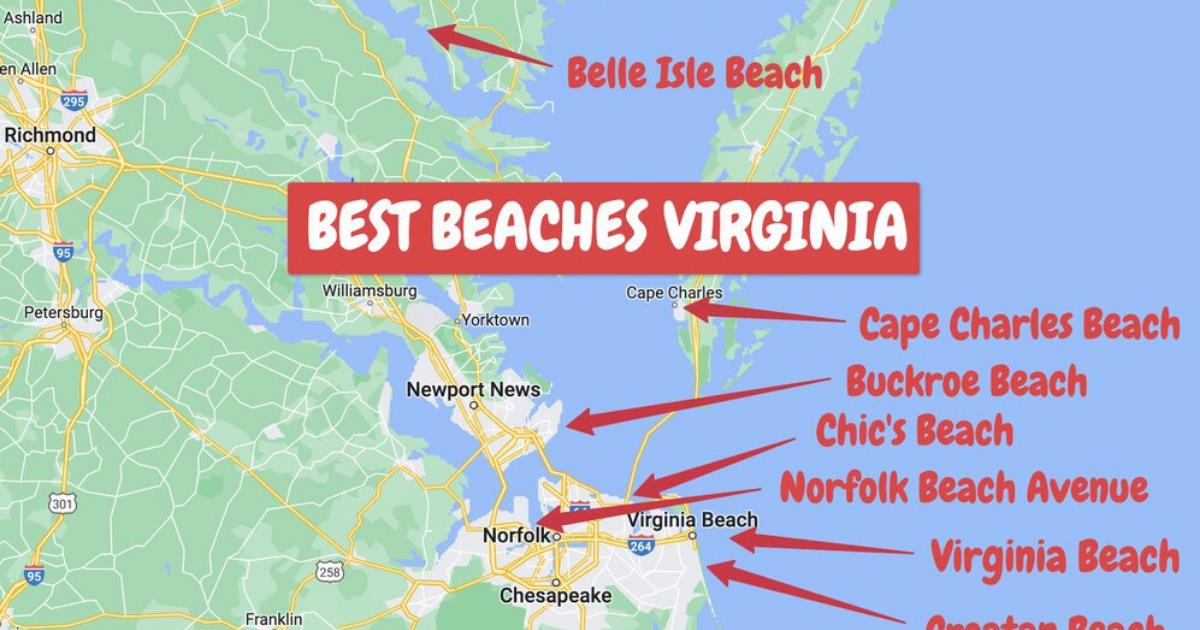 The 12 best beaches in VIRGINIA for Summer 2023