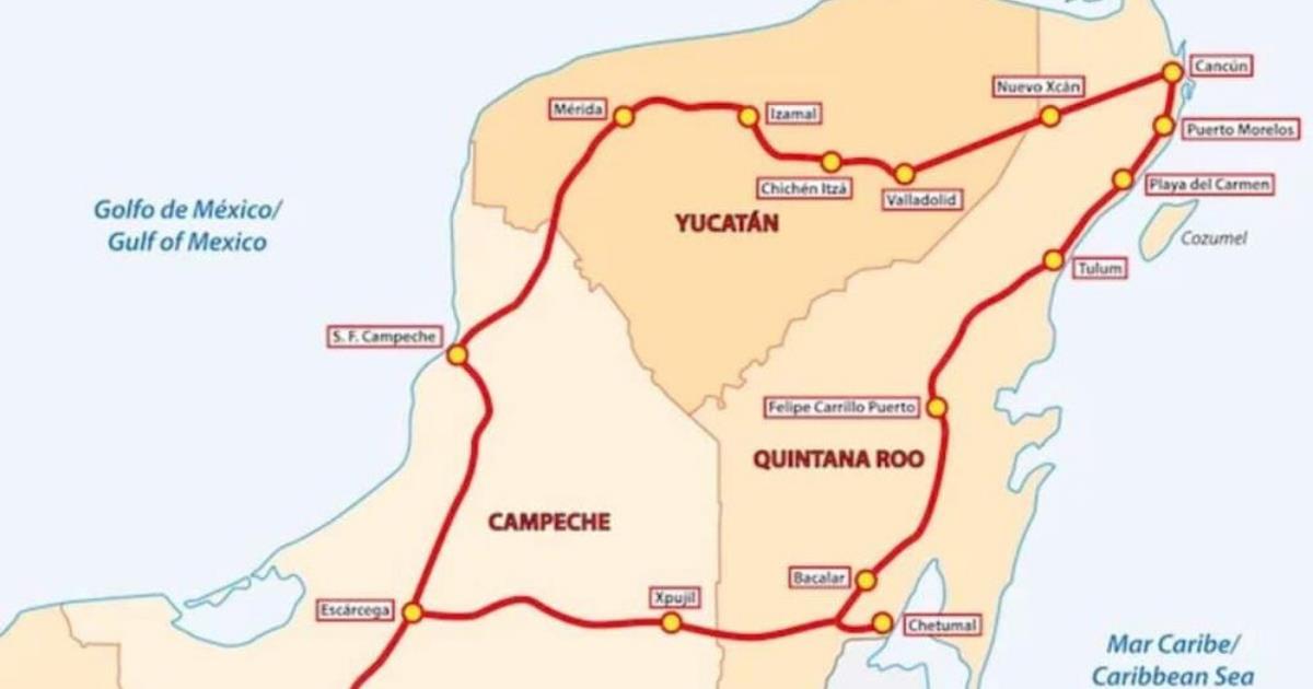 Cancun's Train, Maya, Prepares for the First Trial Ride